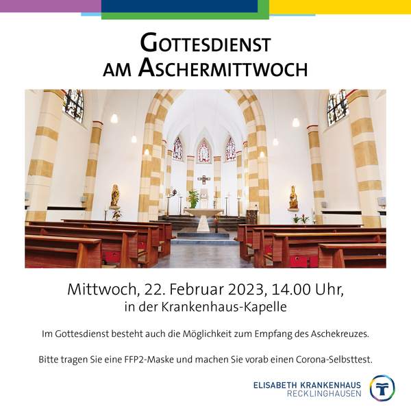 Gottesdienst zum Aschermittwoch