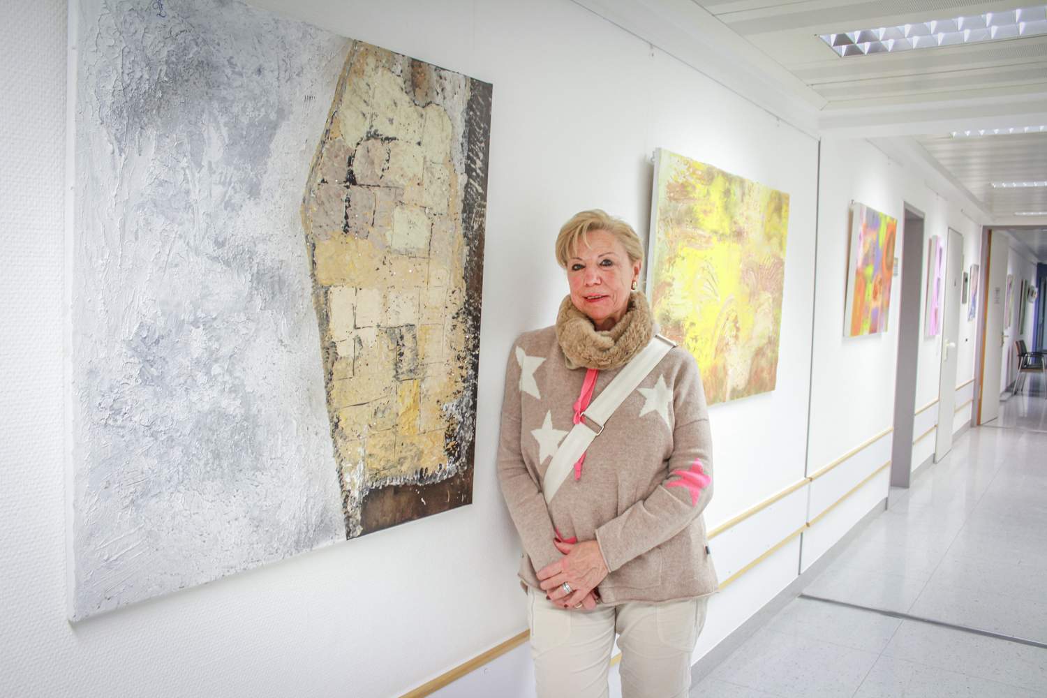 Toni Ridderskamp stellt erneut im Elisabeth Krankenhaus Recklinghausen aus